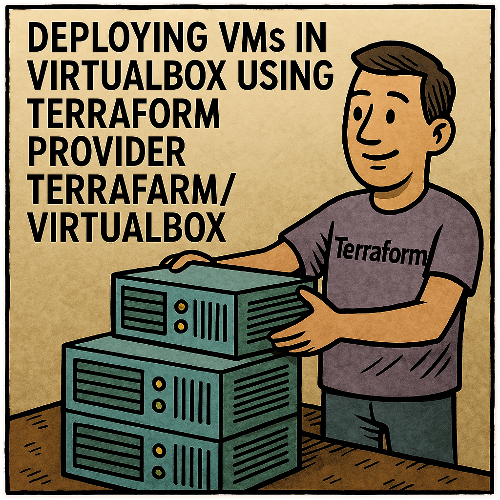 Deploying VMs in Virtualbox using Terraform Provider terrafarm/virtualbox