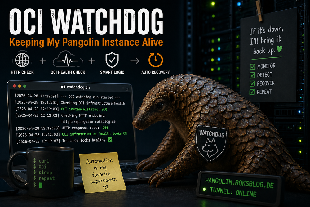 🦎 Keeping My Pangolin Instance Alive on Oracle Cloud (With a Simple ...